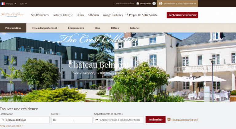 La première franchise française The Crest Collection (Ascott) ouvre à ...
